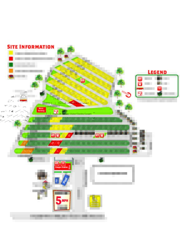Campground Map – Indiana Beach