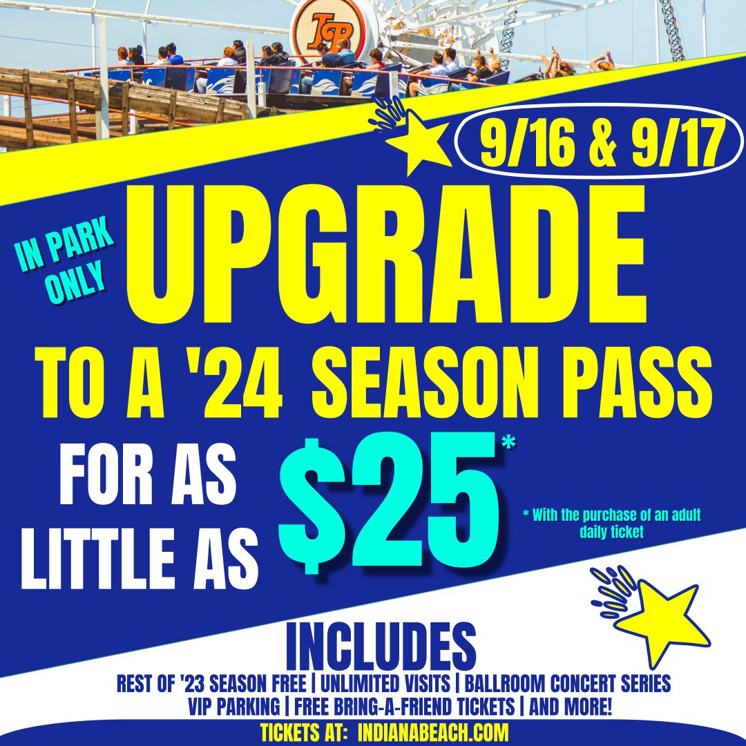 Daily Tickets - Indiana Beach