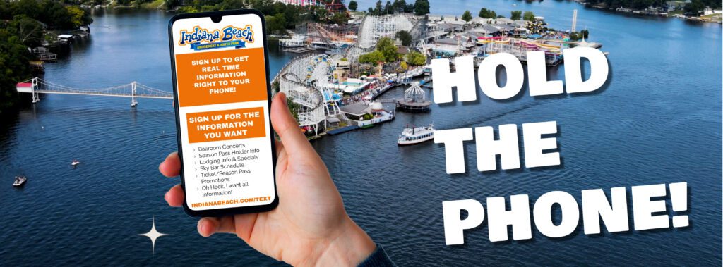 Join Our Text List - Indiana Beach